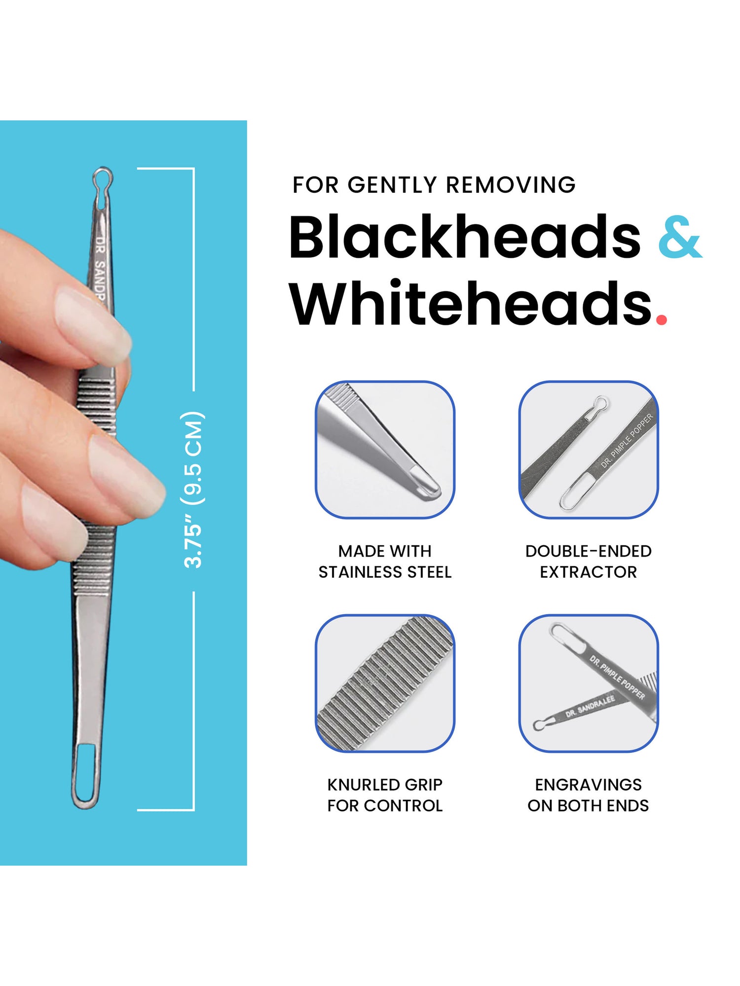 Comedone Extractor – SLMD Skincare by Sandra Lee, M.D. - Dr. Pimple Popper