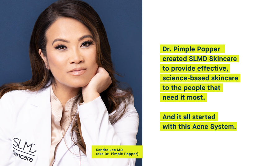 Award-winning Acne System by Dr. Pimple Popper – SLMD Skincare by ...